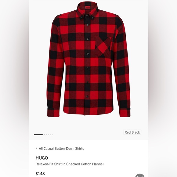 HUGO | Shirts | Hugo Flannel Shirt | Poshmark